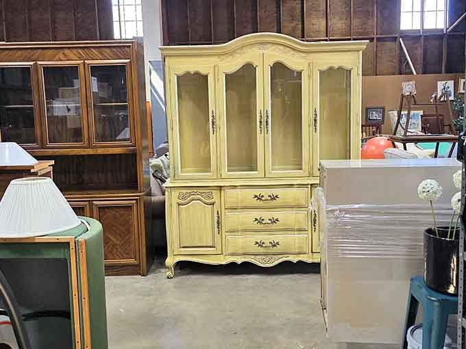 That French Provincial china cabinet isn't going to find itself, but it will absolutely find you.
