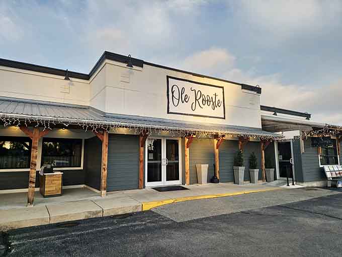 The Ole Rooste looks exactly like the kind of place where the regulars have assigned seats and strong opinions.