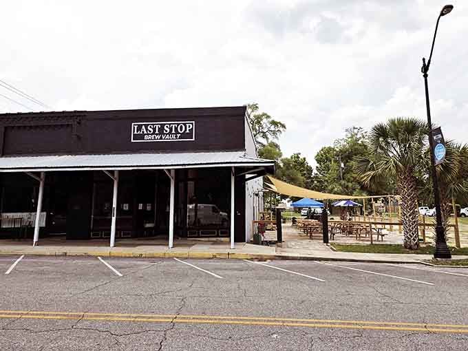 Last Stop Brew Vault sounds like a heist movie, but the only thing being stolen here is your afternoon plans.