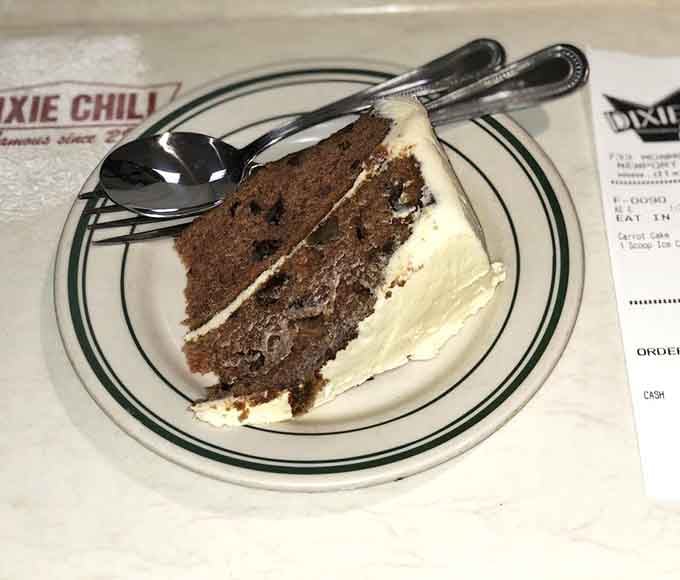 That carrot cake slice is calling your name louder than your New Year's resolution, and honestly, the cake should win.