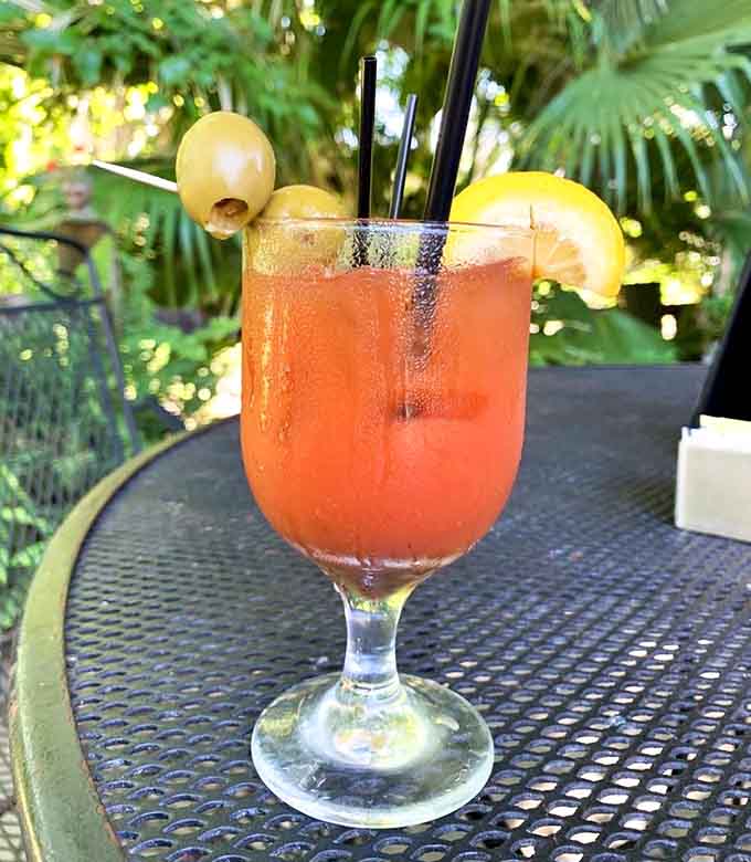 A Bloody Mary this beautiful, enjoyed on a sunny patio, is basically a Savannah afternoon doing its finest work.