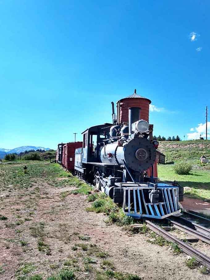 This steam locomotive once conquered mountain passes that would make modern GPS systems throw up their hands.