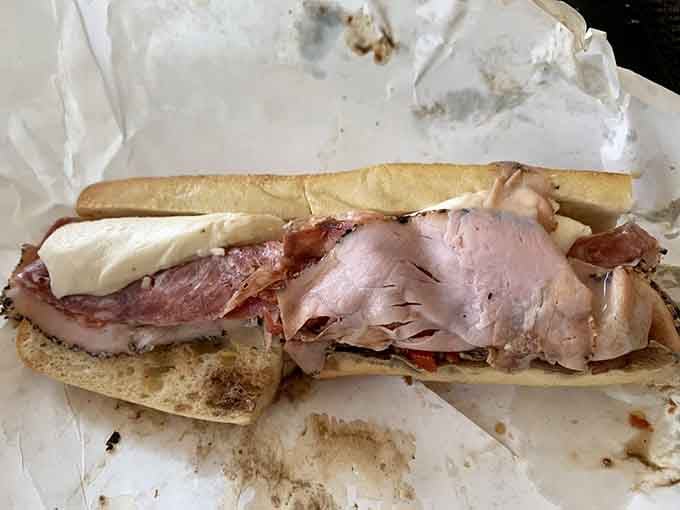 An Italian combo loaded with enough cured meats to make your cardiologist nervous and your taste buds ecstatic.
