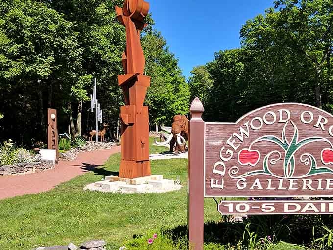 Edgewood Orchard Galleries proves that great art doesn't always live behind velvet ropes in a big city.