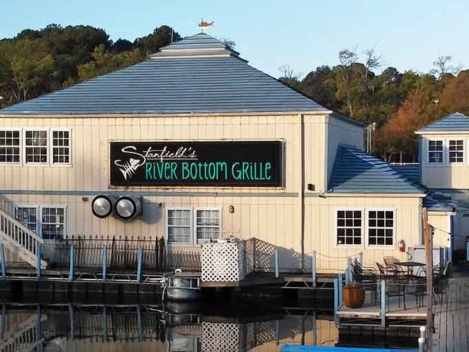 Stanfield's River Bottom Grille sits right on the water, because great food always tastes better with a spectacular view attached.