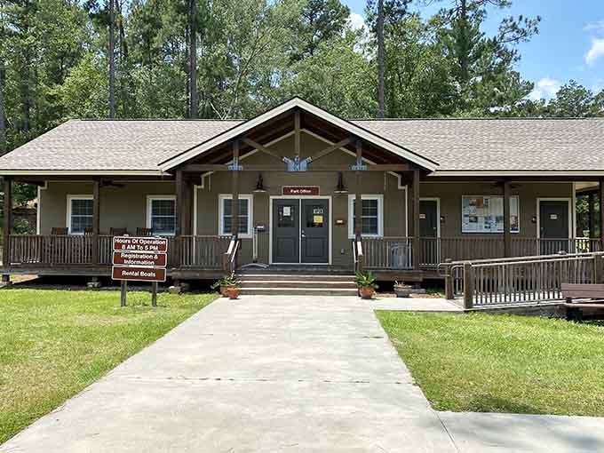 The park office is friendly, welcoming, and the starting point for one of Georgia's best outdoor adventures.