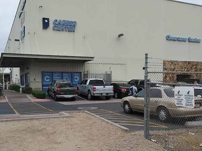 The Clearance Center shares its building with a Career Center, because Goodwill really does mean business on every level.