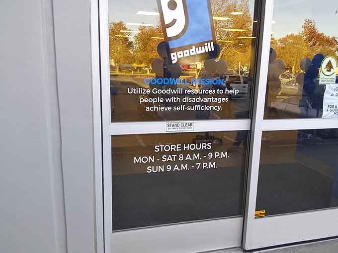 Monday through Saturday, 8 AM to 9 PM. That's a lot of hours to find something wonderful.