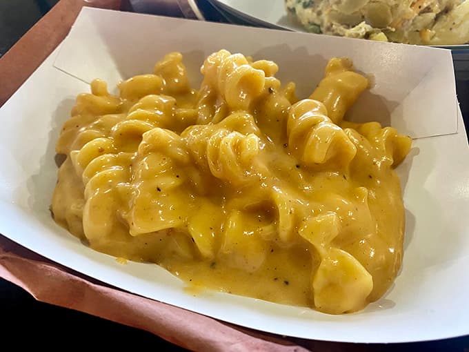 Mac and cheese this creamy and golden should probably come with a warning label for addiction potential.