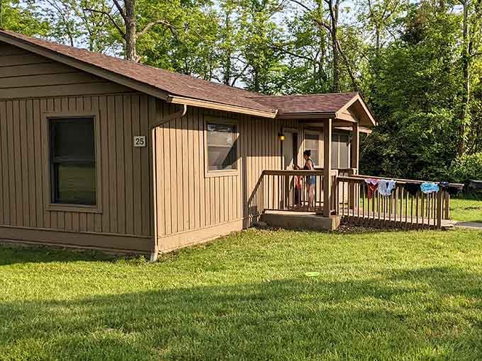 These cozy park cabins prove that roughing it and actual comfort don't have to be strangers to each other.