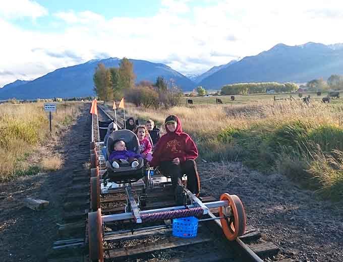 Bundled up and grinning wide, this family discovered that adventure doesn't require fancy equipment or destinations.