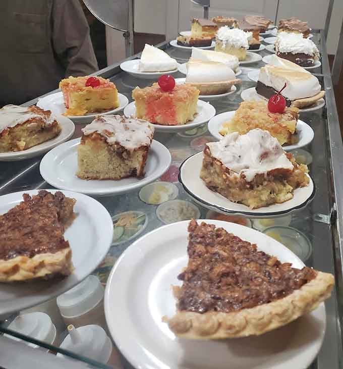 One look at this dessert lineup and suddenly you remember you always had room for pie after all.