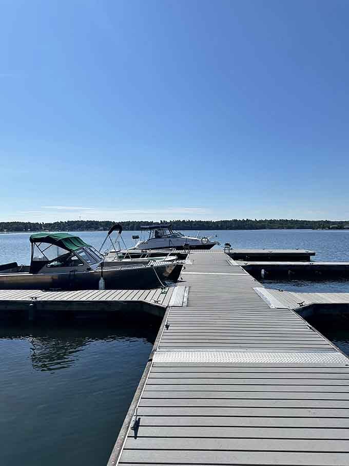 That dock isn't just a place to tie up your boat, it's your personal departure gate to over 1,800 islands waiting to be explored.