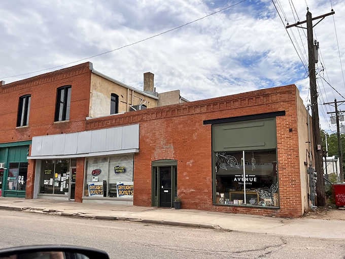 Local storefronts maintain that small-town character that chain stores tried desperately to replicate and failed miserably.