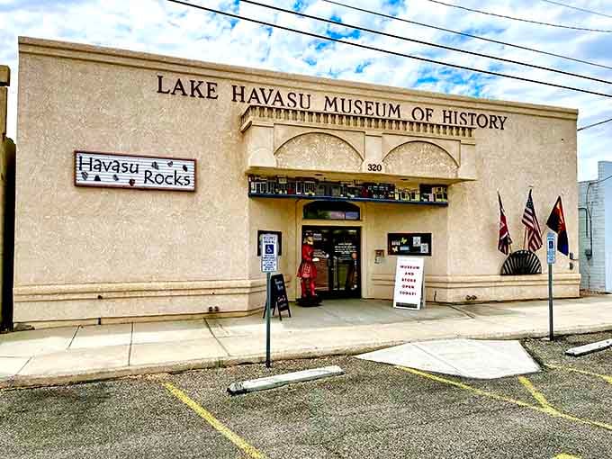 The Lake Havasu Museum of History holds the fascinating story of how this remarkable desert waterfront community came to be.