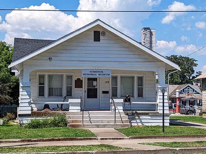 The Schminck Memorial Museum is a tidy little white house holding more Lake County history than you'd ever expect from the outside.