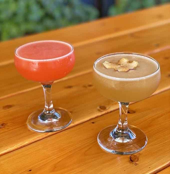 These cocktails look like they belong in a gallery, but thankfully they're destined for something much better instead.