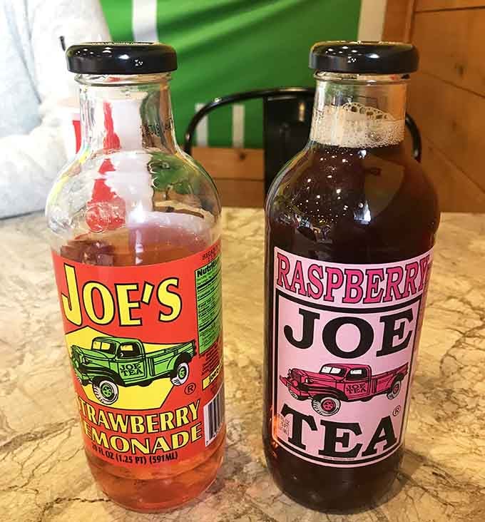 Joe's Tea keeps things local and refreshing, because even cheese lovers need something to wash it all down.