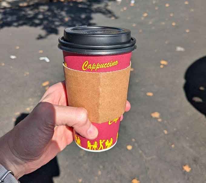 That cappuccino pairs with donuts like Fred and Ginger, a classic combination that never goes out of style.