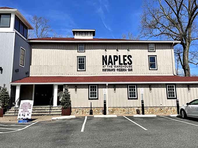 Naples at the Warehouse proves that great Italian food and a converted historic building are a combination nobody should ever argue with.
