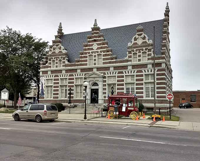The Brown County Historical Society building is so architecturally stunning that you'd almost forget there's fascinating history waiting inside.