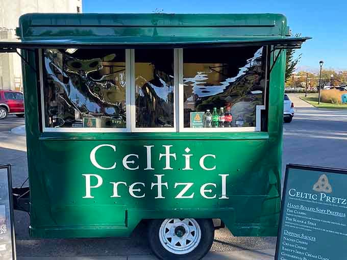 Food trailers serving up breakfast and lunch options that'll make you forget you came here just for vegetables.