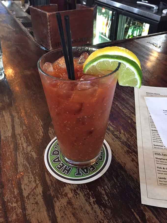 A Bloody Mary so bold and beautiful, it deserves its own seat at the bar.