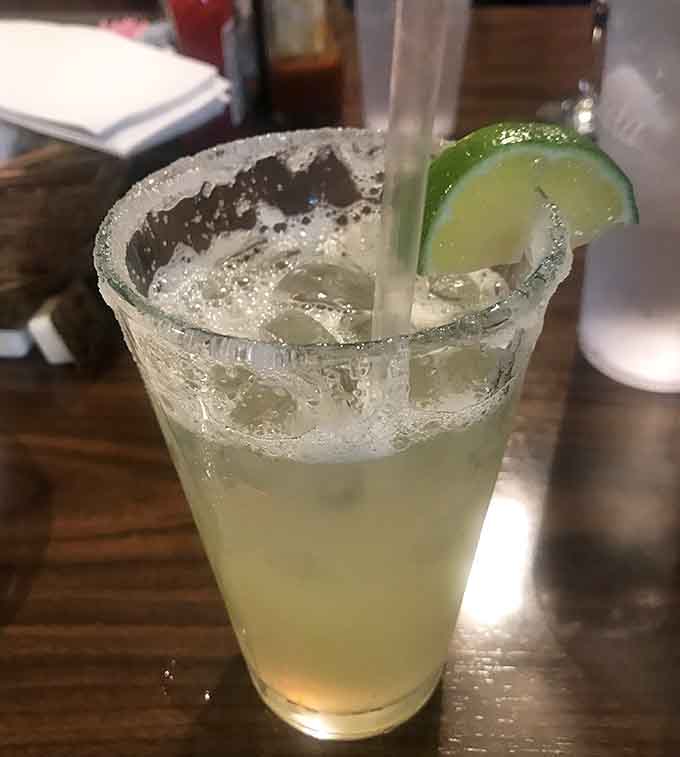 A salted-rim margarita at a Virginia steakhouse is the kind of happy surprise that makes life genuinely delightful.