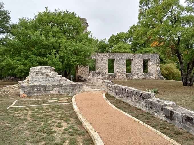 Salado College Park ruins remind you that history here isn't behind glass &mdash; it's right under your feet.