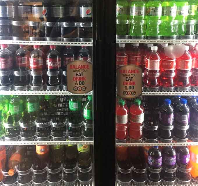 A cold drink cooler stocked and ready, because great barbecue deserves an equally refreshing companion alongside it.