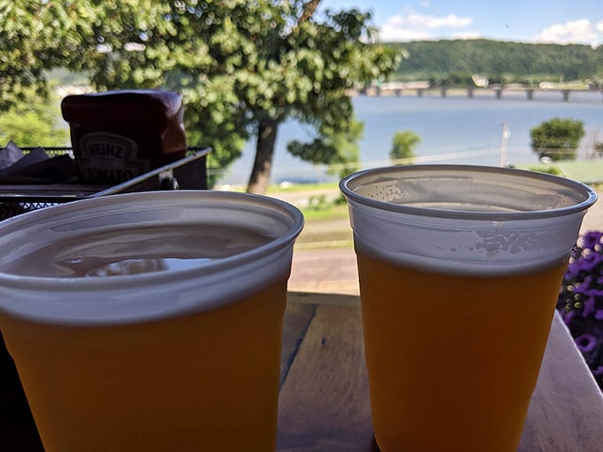 Cold drinks, a river view, and zero regrets, some afternoons are simply better than others.