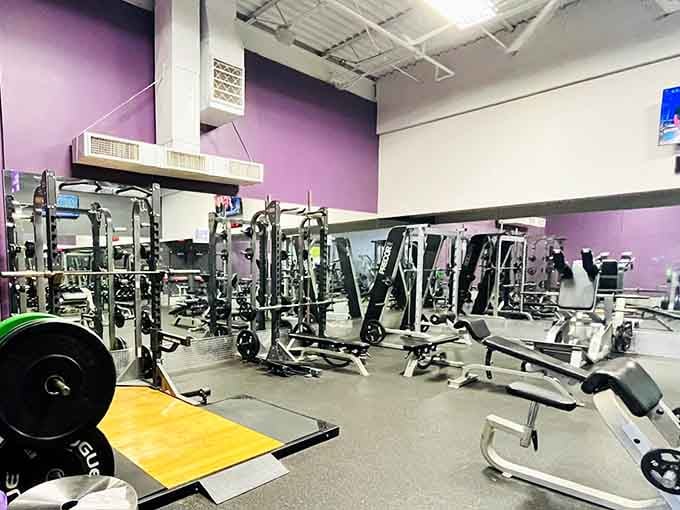 Modern fitness equipment in small-town Texas proves you don't need big-city zip codes to maintain healthy lifestyle goals.