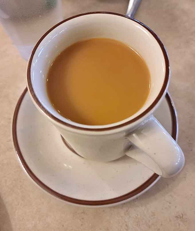 That coffee cup isn't just a cup. It's a warm handshake from a place that genuinely cares.