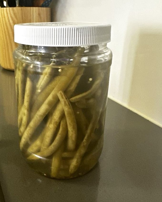 Pickled string beans so crisp and tangy, they'll make you rethink everything you thought you knew about vegetables.