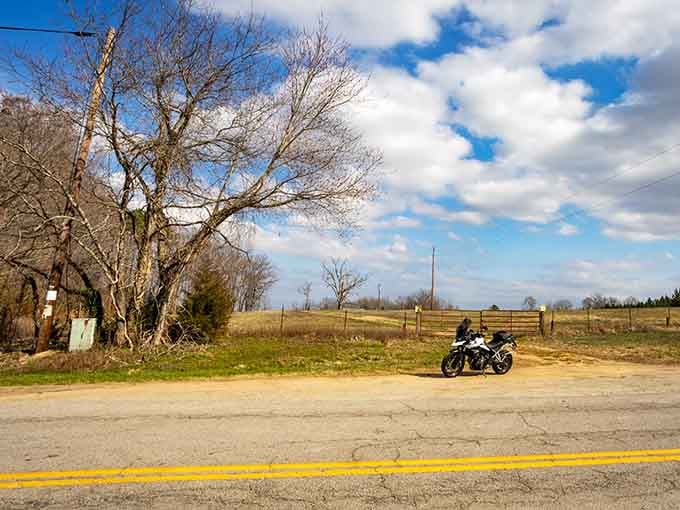 Rolling countryside surrounds the ghost town, beautiful and indifferent to the human drama that unfolded here long ago.