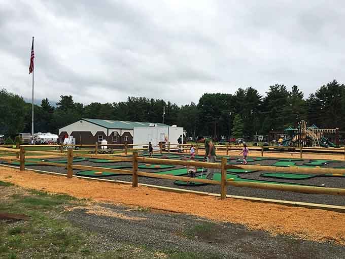 Miniature golf under open skies turns a simple game into an afternoon well spent, no windmills required for fun.