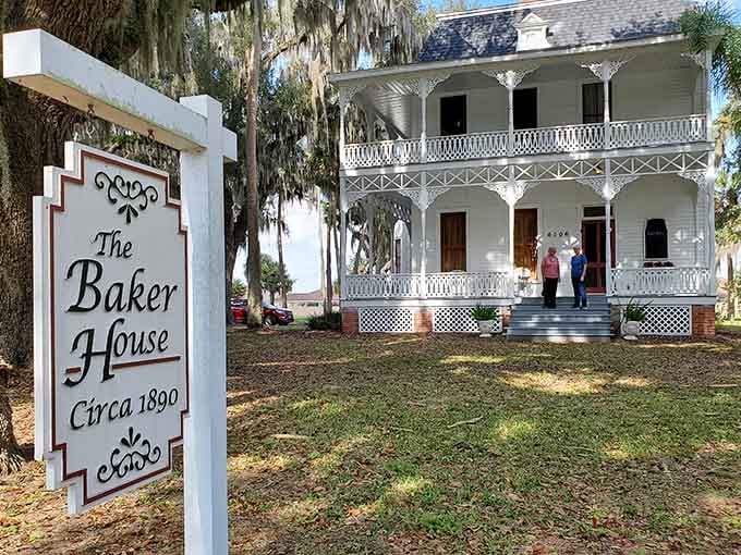 The Baker House, circa 1890, still standing proud. Some things are simply built to last.