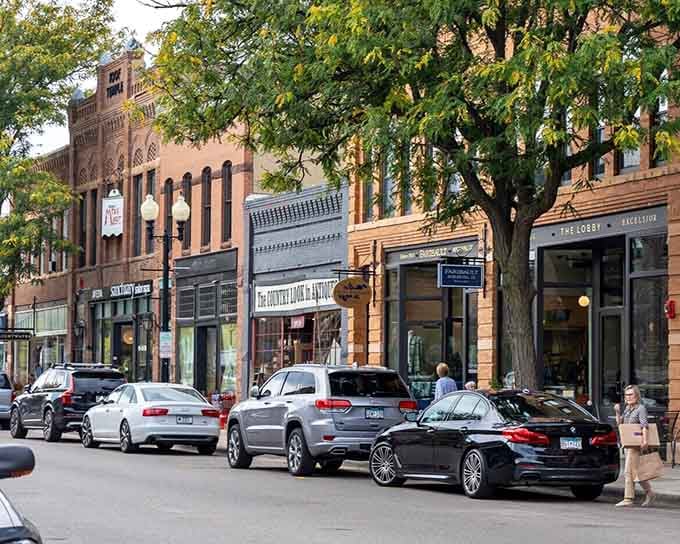 Antique shops, boutiques, and that gorgeous old brick tower rising above the trees &mdash; Excelsior's main street is a treasure hunter's dream come true.