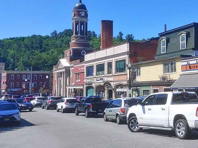 That distinctive cupola rising above the storefronts has been watching over this mountain town longer than most of us have been alive.