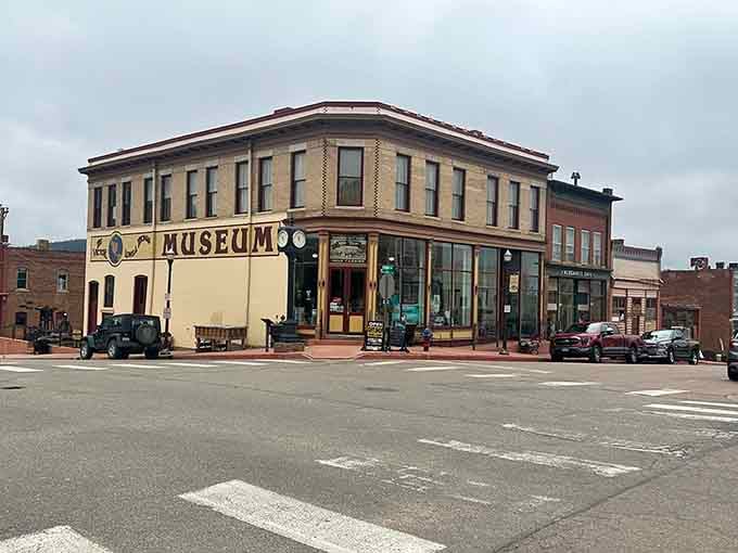 Victor's museum corner stands as a quiet reminder of the thousands who once called this hardscrabble mining camp home.