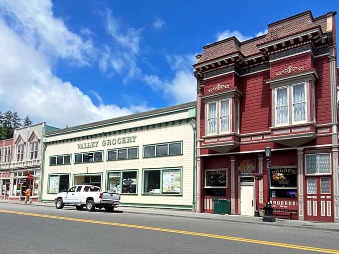Valley Grocery beside the Palace Saloon &mdash; Ferndale's Main Street serves up history with absolutely zero pretension.