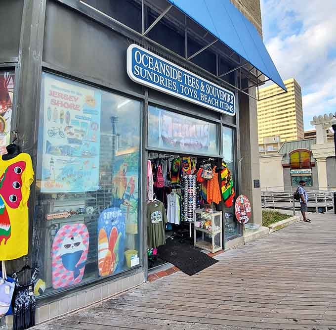 Oceanside Tees and Souvenirs, where every Jersey Shore t-shirt tells a story you'll want to bring home.