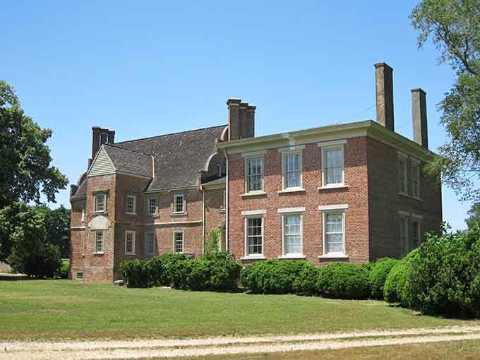 From across the lawn, Bacon's Castle looks like it has absolutely nothing to prove to anyone. It doesn't.