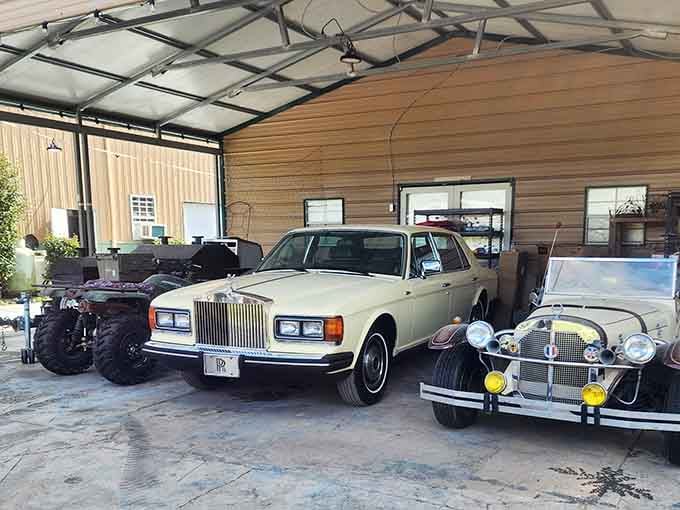 Classic cars and wine under one roof, because some people collect the finer things in life beautifully.
