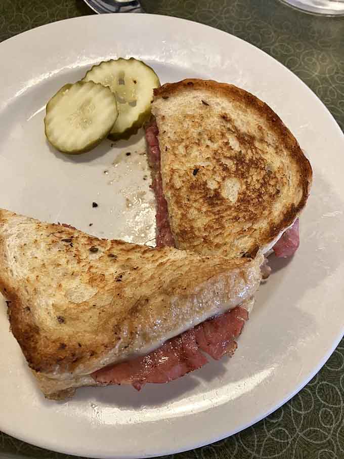 A simple sandwich elevated by homemade bread and the kind of care that shows.