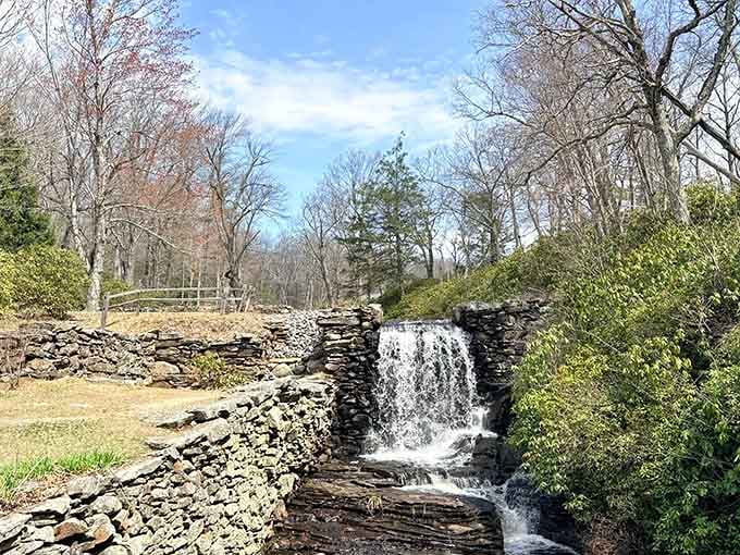 This waterfall may not be Niagara, but it's got charm that the big guys can only dream about.
