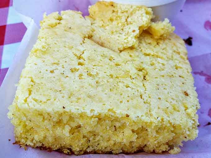 Golden, crumbly, and tender cornbread that looks like a warm hug you can actually eat, no apologies necessary.