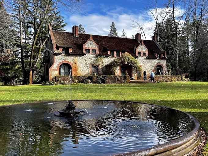 The Bourn Cottage sits among the pines like it's been waiting patiently for you to finally show up.