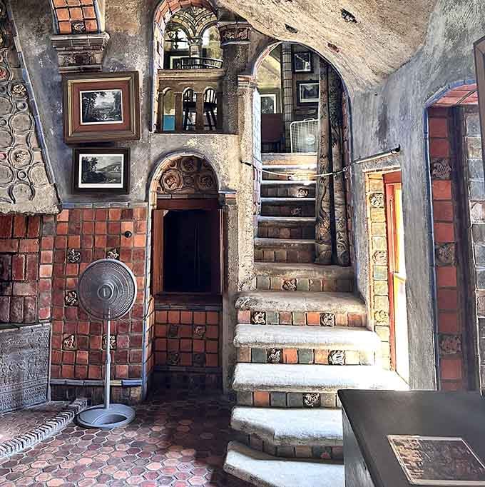 Every staircase leads somewhere unexpected, which is either thrilling or mildly terrifying depending on your personality.