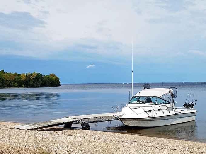 Your chariot awaits to explore waters so vast they make you reconsider what "lake" really means.